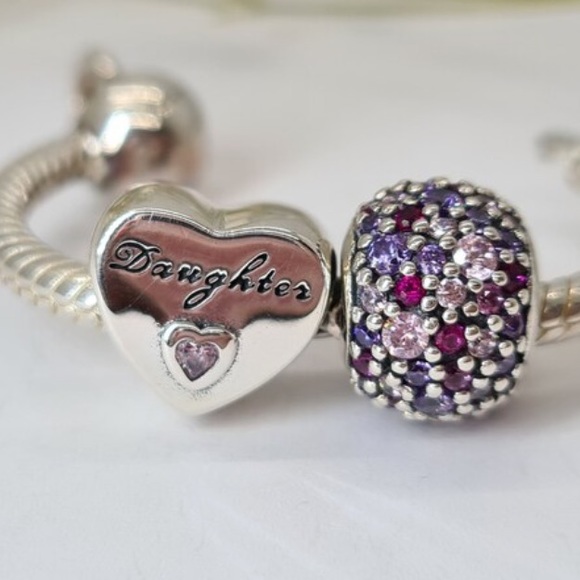 Pandora | Jewelry | Pandora Sterling Silver Charm Set | Poshmark
